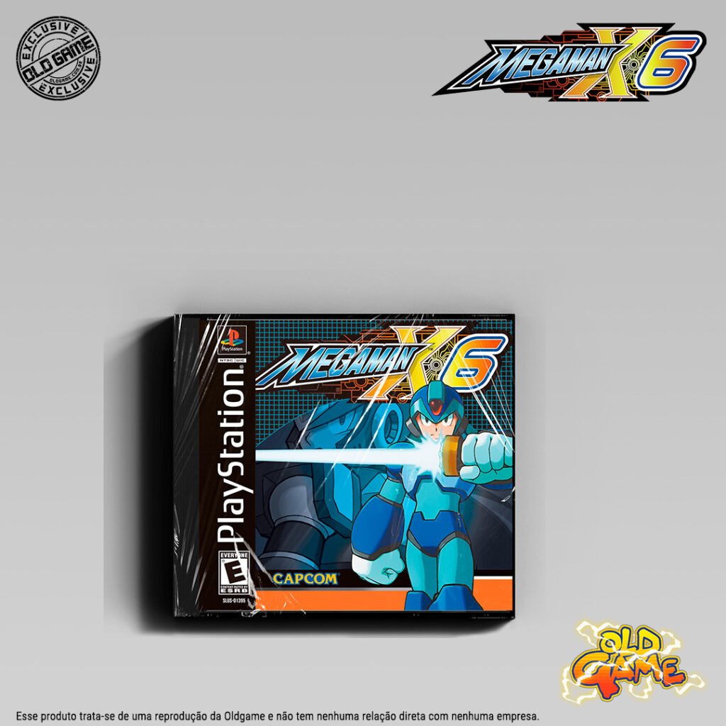 MEGAMAN X6 – PSONE – Old Game (11) 9 1684-5873